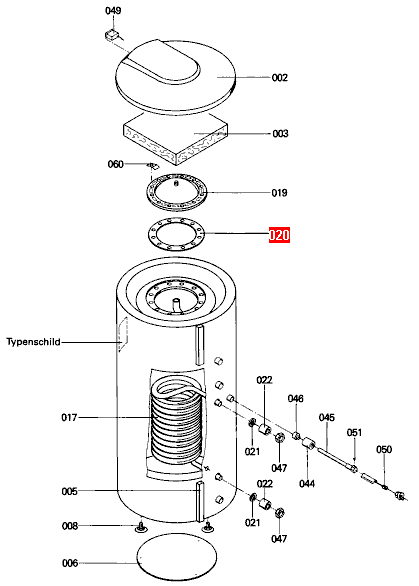 Speicherdichtung 7810737 Viessmann RudoCell-S | Loebbeshop Heizung und ...