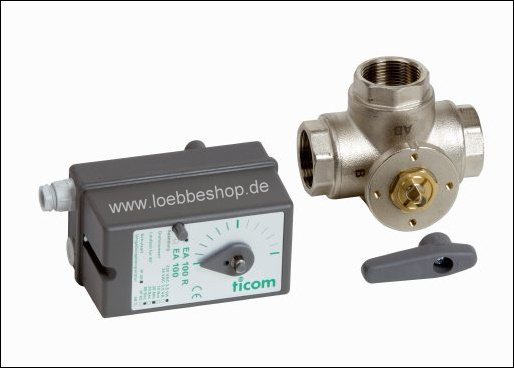 3-Wege-Umschaltventil für den Solekreis bei Wärmepumpen Viessmann ...