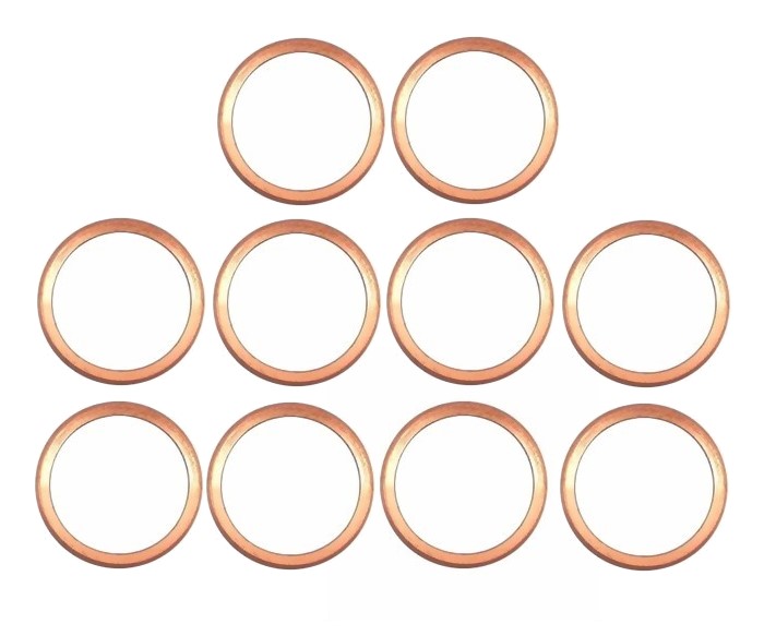 Kupfer-Dichtringe 7/16'' 5/8'' 3/4'' 7/8'' | Loebbeshop Heizungsmarkt